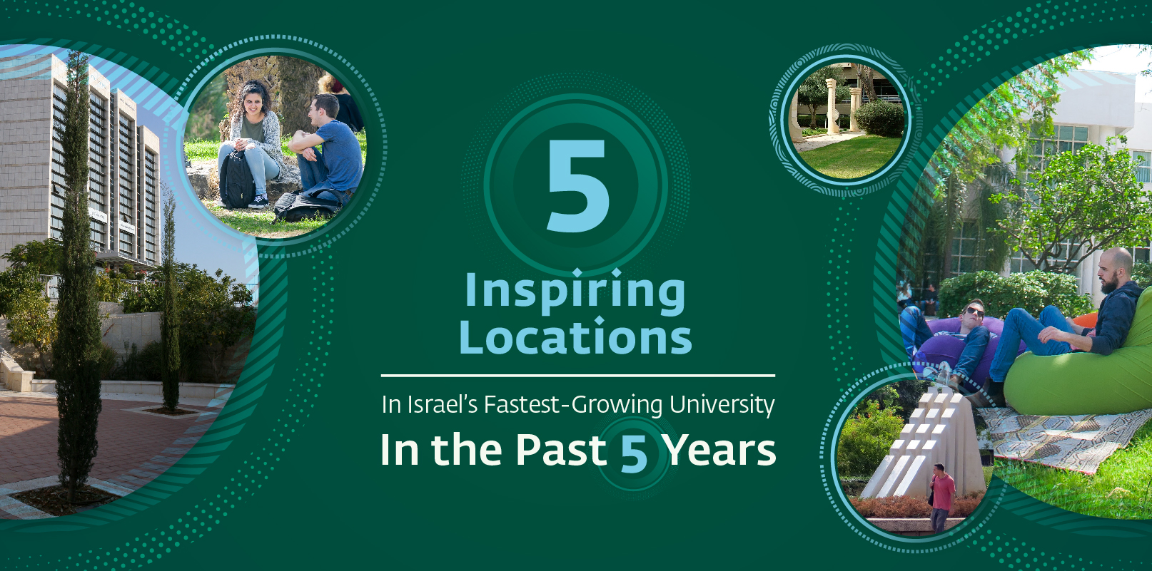 5 Inspiring Locations on Bar-Ilan's Campus | Bar-Ilan University